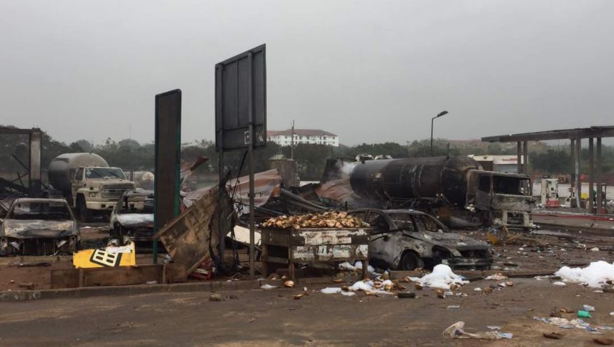 Nuclear Bomb Explosion Aftermath