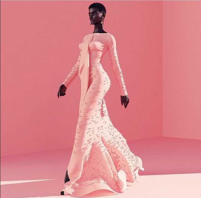 This Black Viral Model Has Got Some Netizens Going Crazy On Whether She ...