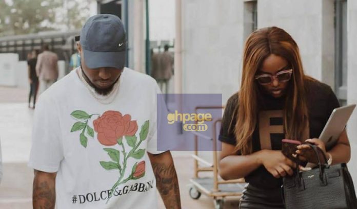 Davido And New Girlfriend, Chioma All Loved Up In Private Jet (Photos ...