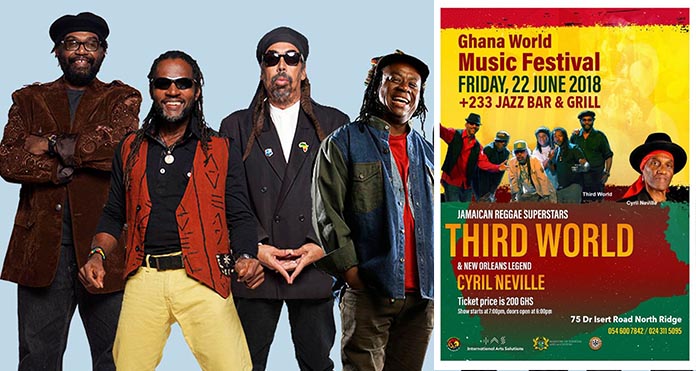 Jamaica’s Reggae Band, Third World, Cyril Neville, Others To Thrill ...