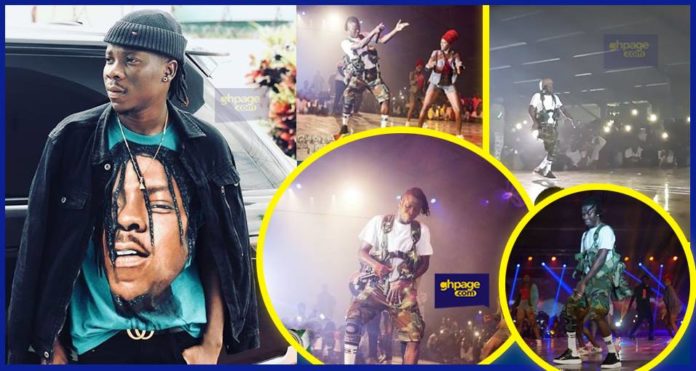 Stonebwoy’s thrilling performance at Ghana meets Naija 2018 (Video)