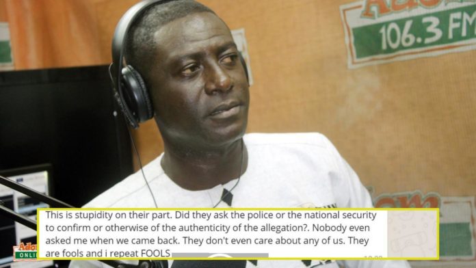 Captain Smart calls his bosses "Fools" after they released a statement ...