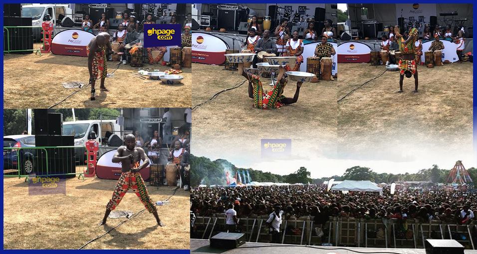 Beautiful cultural display by Ghanaians in London at the Ghana Party in ...