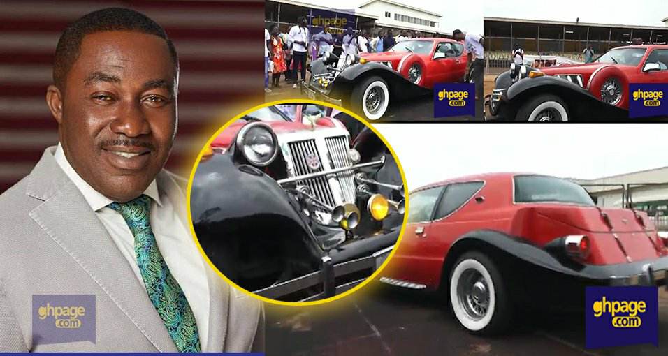 Osei Kwame Despite buys a new car