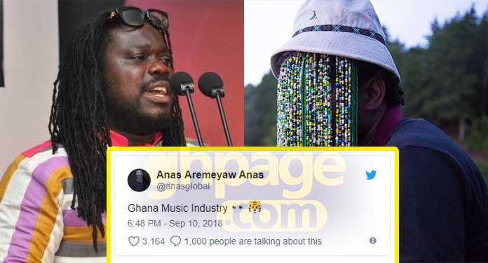 Anas hints of an exposé in the music industry - GhPage