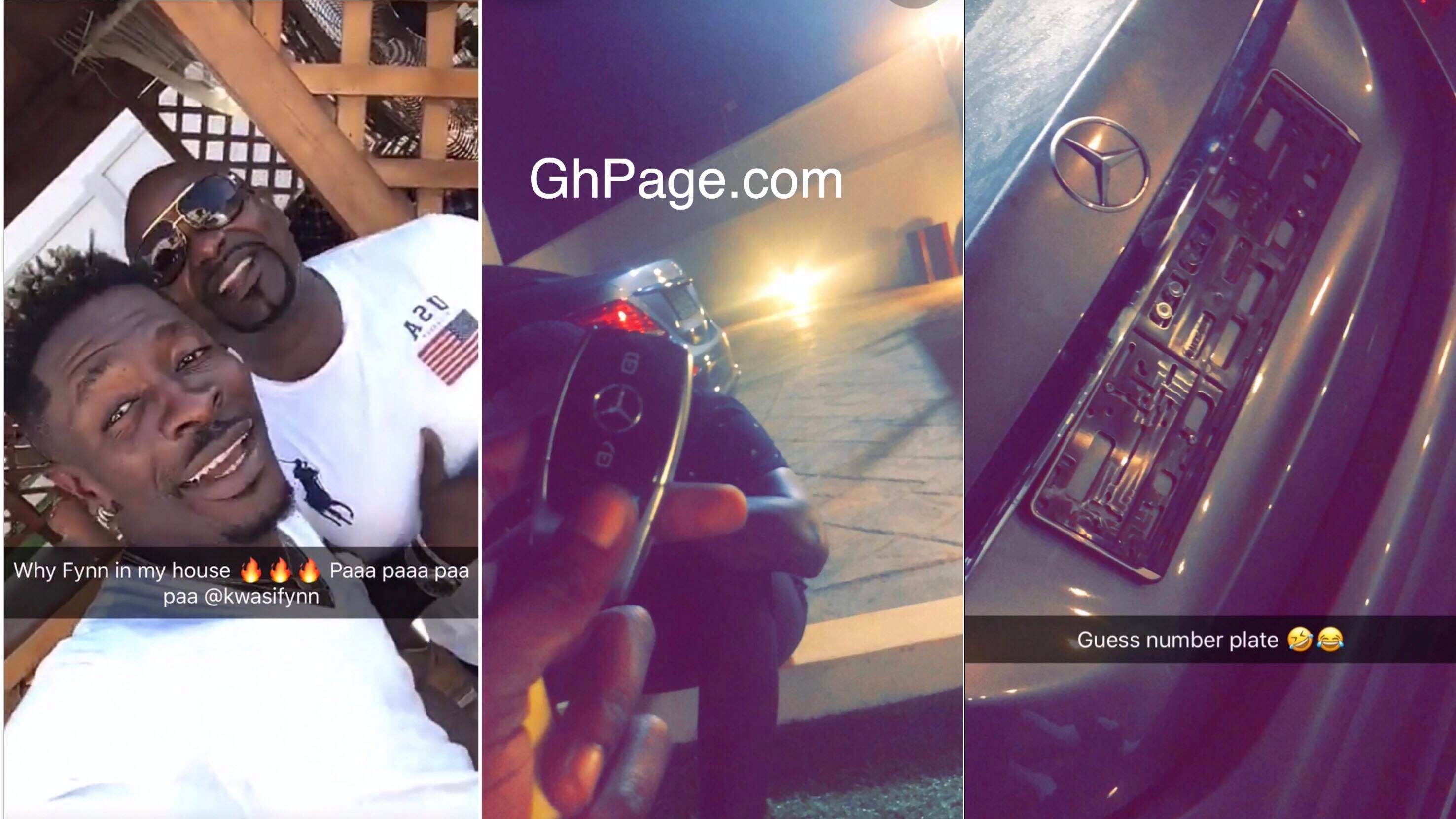 Shatta Wale receives a brand new Benz car as a birthday gift