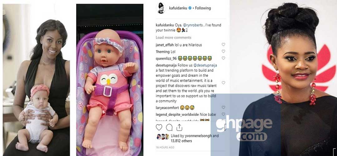 Kafui Danku makes fun of Yvonne Nelson's daughter and it's hilarious ...