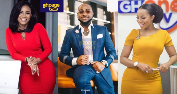 Davido allegedly dating GH One TV Presenter, Serwaa Amihere secretly