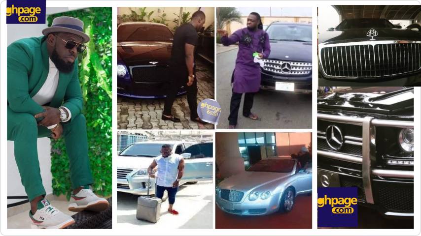 Timaya spoils himself with limited editions of G-Wagon and a Maybach as ...