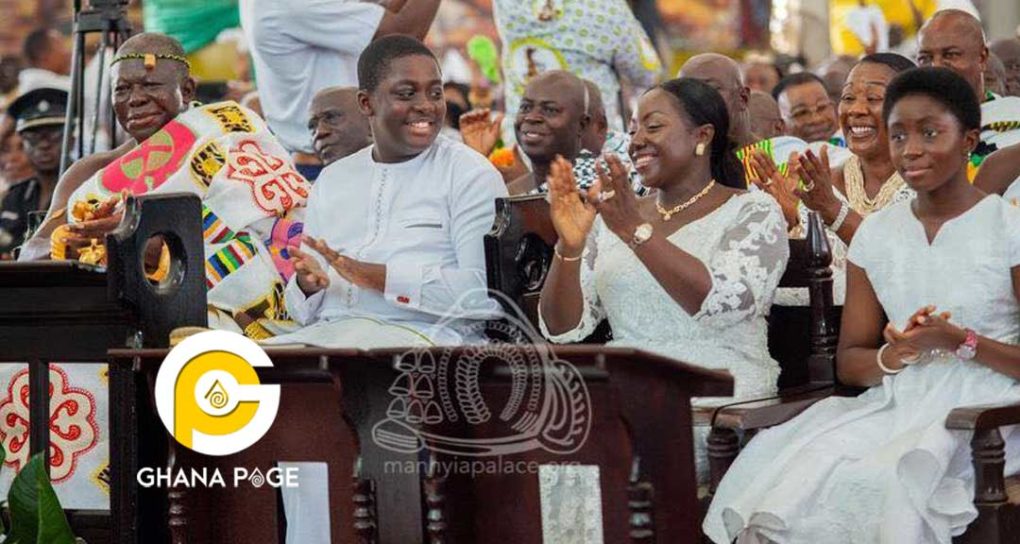 Meet the two beautiful Children of Otumfour Osei Tutu II and Lady Julia ...