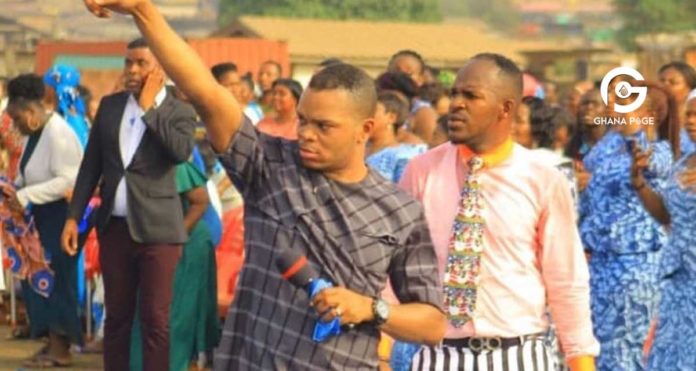 Obinim's 8-year-old daughter performs prophetic and deliverance service