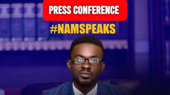 Live Streaming of NAM1’s first presser after being released from prison