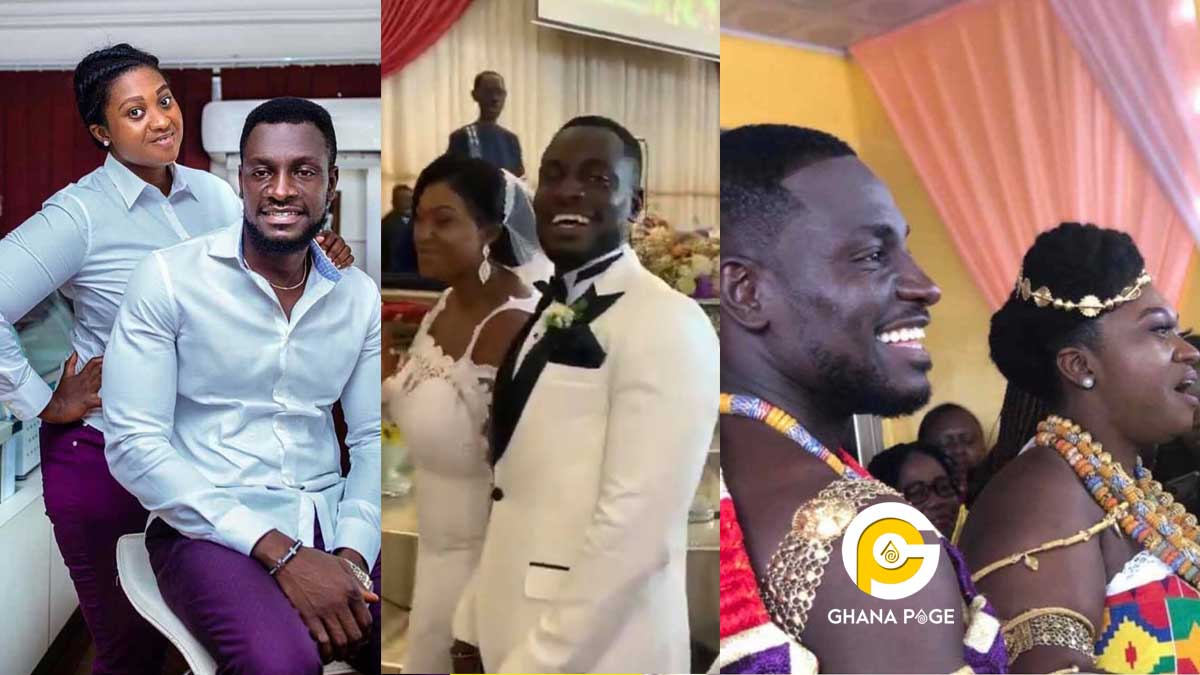 Stunning photos from Adom FM presenter Jerry Justice's wedding