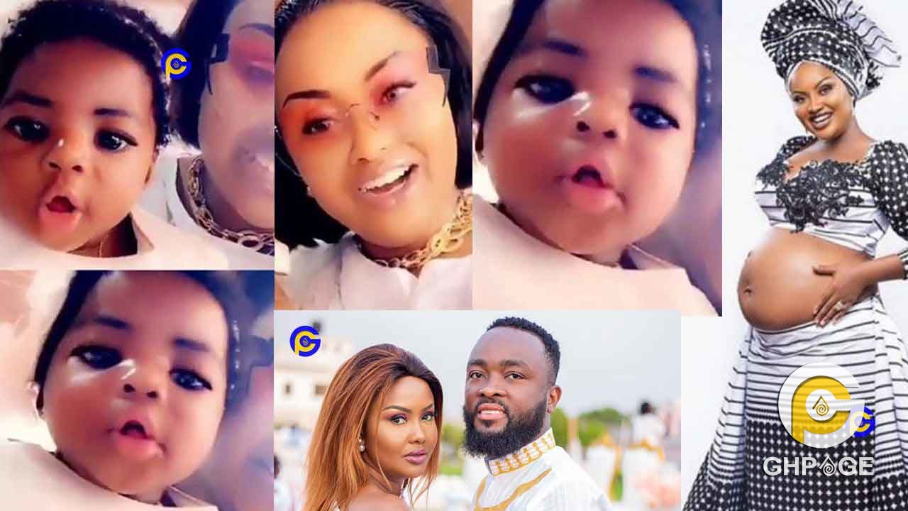 Nana Ama McBrown finally reveals face of Baby Maxin - GhPage