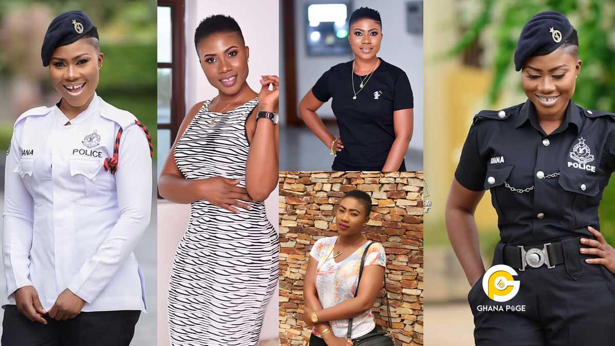 Photos of Queen Maya the most beautiful Ghanaian police officer