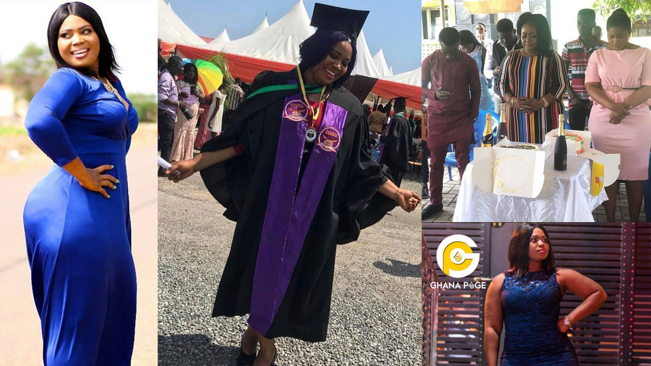 Stunning photos from Christiana Awuni's daughter's graduation drop online