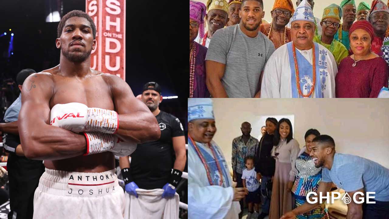 Anthony Joshua goes back to Nigeria to register for a National ID card ...