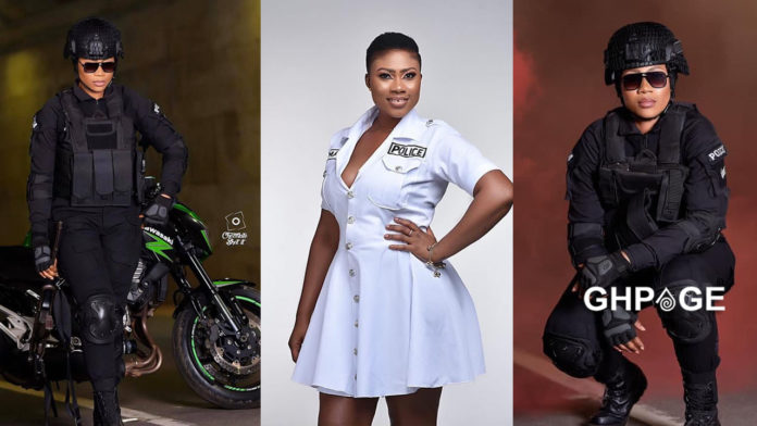 Maya: Most beautiful Ghanaian police lady drops stunning photos amid ...