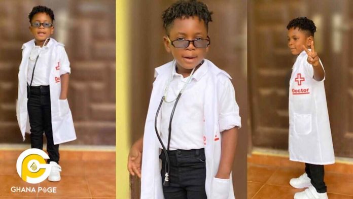 Photos: Shatta Majesty slays in medical doctor outfit for his school’s ...