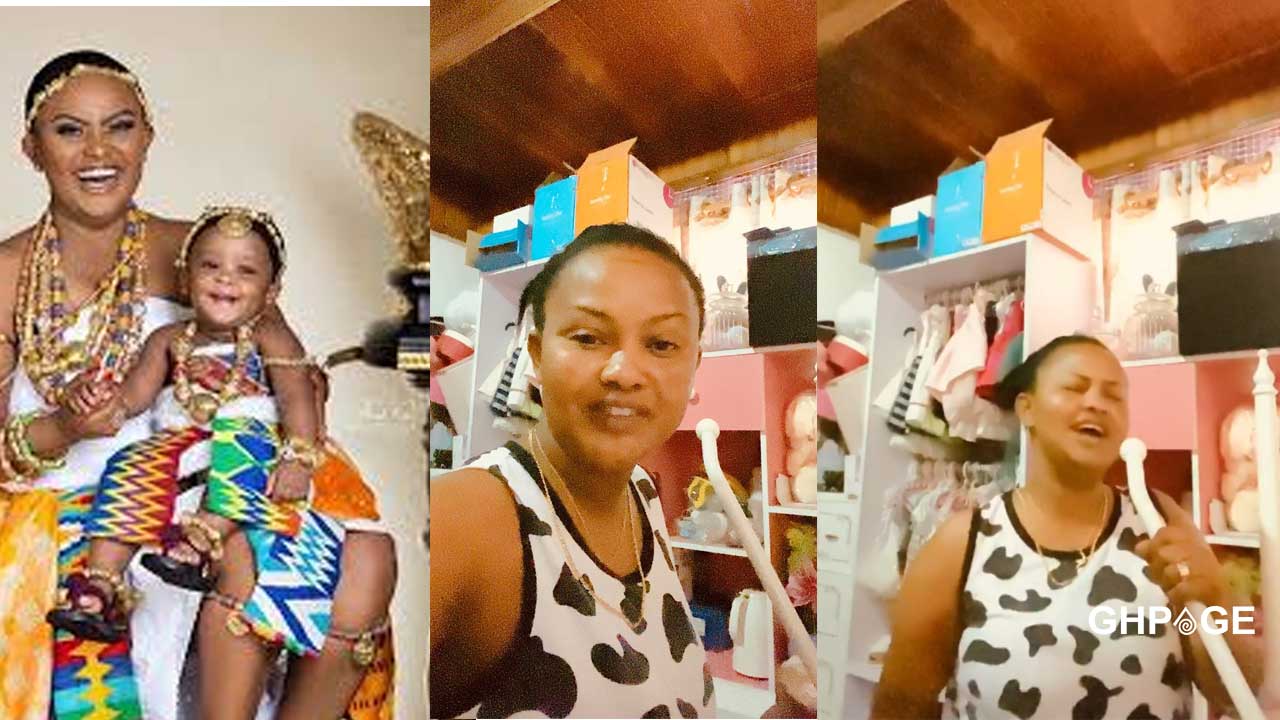 Nana Ama Mcbrown shows off Baby Maxin room - GhPage