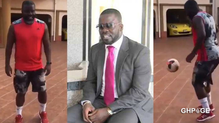 Sammy Kuffour flaunts his luxurious East Legon mansion (VIDEO)