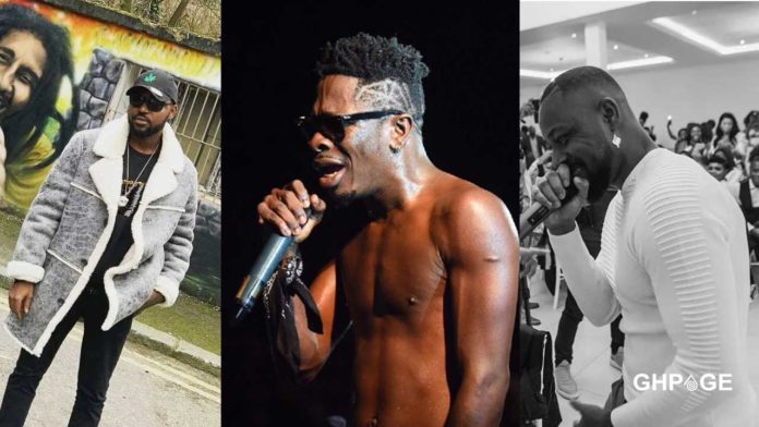 Shatta Wale knocks down Yaa Pono in a harmless exchange started by Pono ...