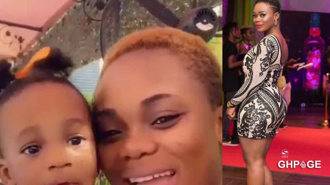 Akua GMB shows off the face of her beautiful daughter on social media ...