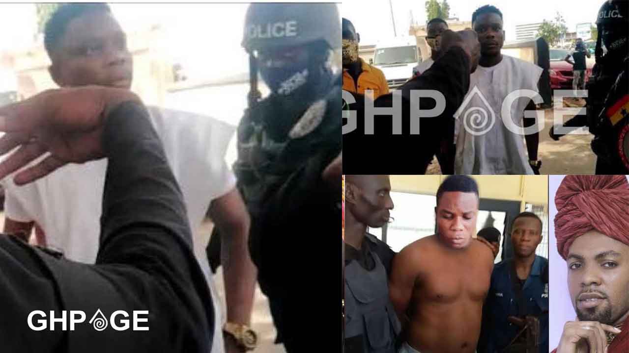 Nana Hoahi arrested by the Police on live TV - GhPage