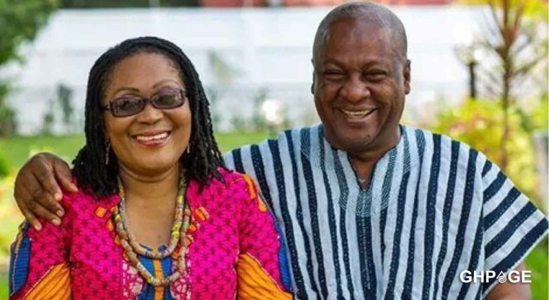 John Mahama and Lordina Mahama celebrates 28 years of marriage today ...