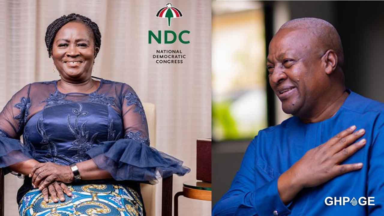 John Mahama Selects Naana Jane Opoku Agyemang As Running Mate