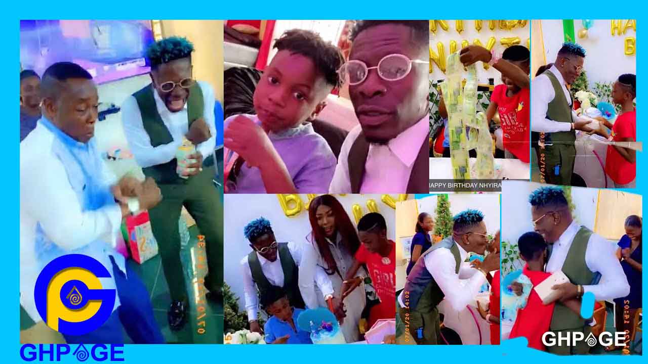 Shatta Wale spends quality time with Majesty, spoils daughter Cherissa ...