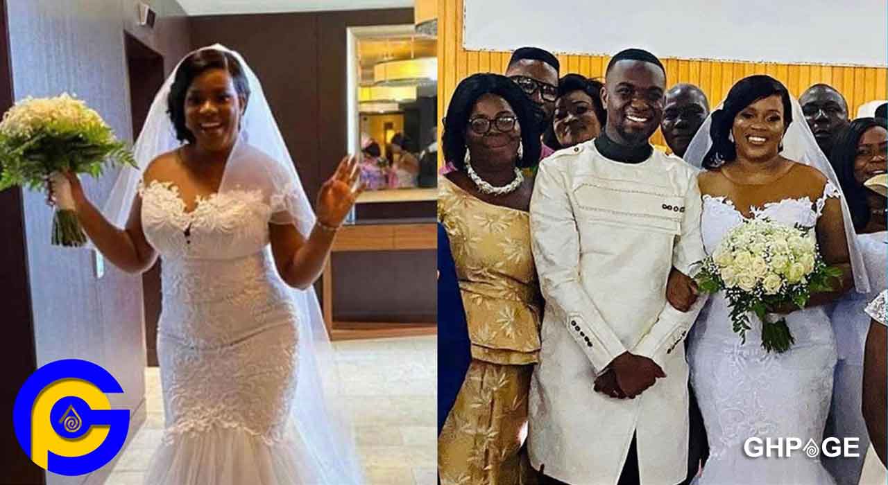 All the exclusive scenes from Joe Mettle and Selassie's white wedding