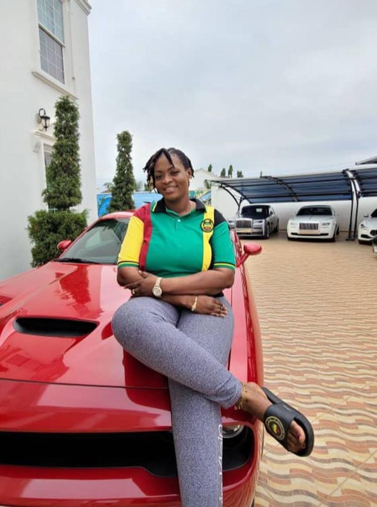 Ayisha Modi flaunts her fleet of deluxe cars to show how rich she is ...