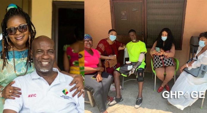Veteran actor Emmanuel Armah seriously ill as movie stars visit him ...