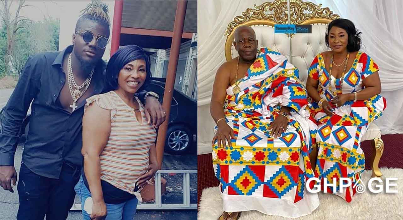 Kyeiwaa spotted chilling with Pope Skinny in the US after wedding - GhPage