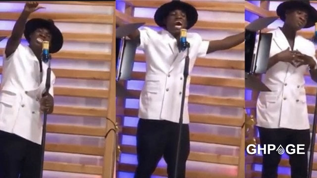 Dr UN hits the studio to record a new song for his upcoming awards ceremony