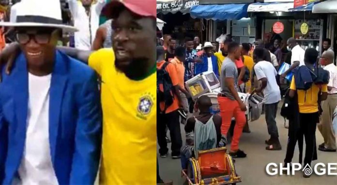 Dr. UN given celebrity welcome at Kwame Nkrumah Circle