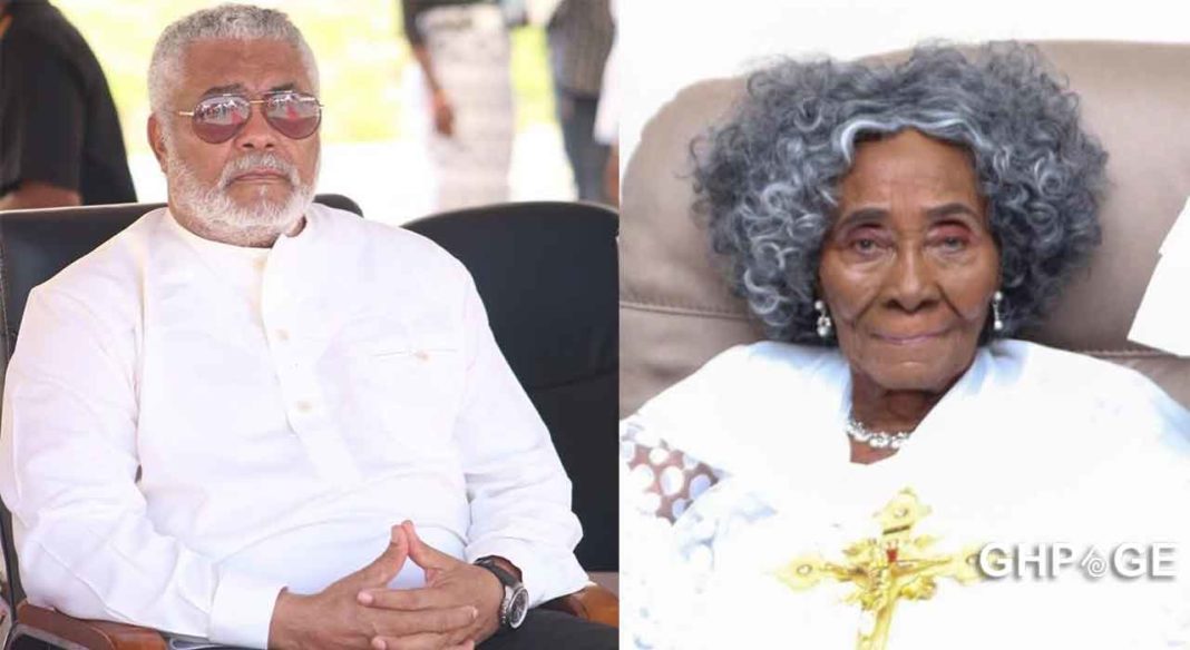 Jerry John Rawlings speaks on his mother's death - GhPage