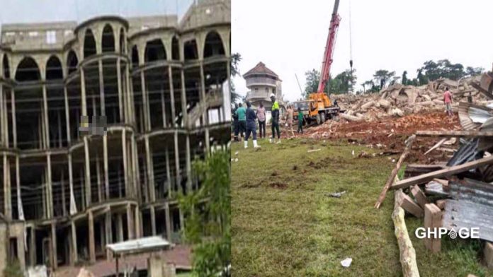 Police arrest pastor of the church that collapsed at Akyem Batabi - GhPage