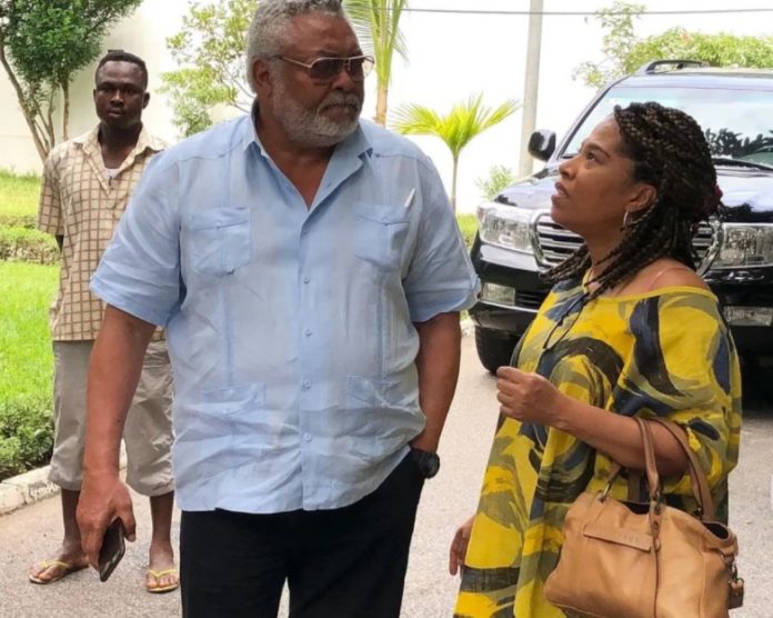 Beautiful pictures of the late Jerry John Rawlings and his baby mama ...