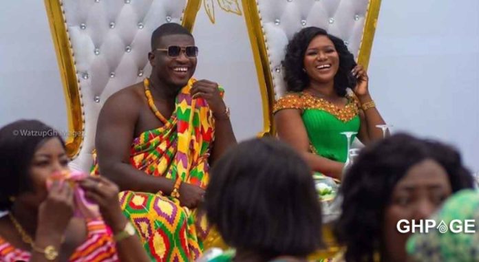More photos from Joy FM presenter Lexis Bill’s traditional wedding drops