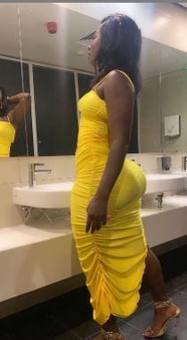 Abena Cilla, the advanced version of Hajia Bintu shows curves in latest ...