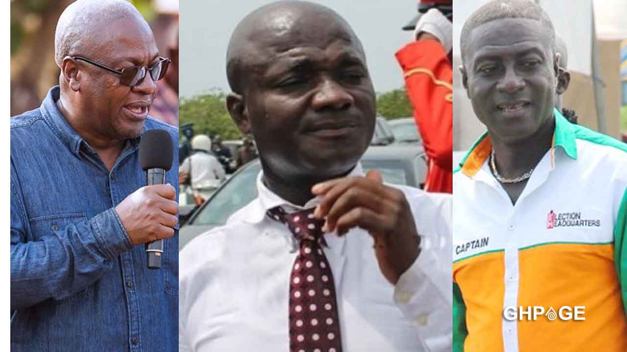 John Mahama gifted Captain Smart his 4X4 Landcruiser car - Appiah ...