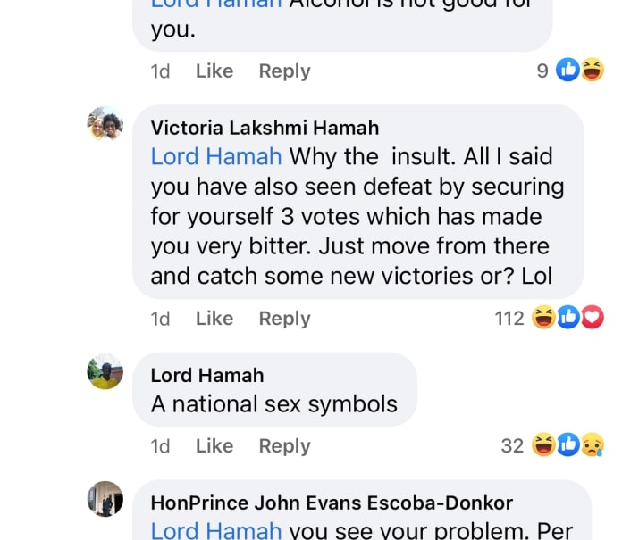 Victoria Hamah and brother, Lord Hamah dirty themselves on social media ...