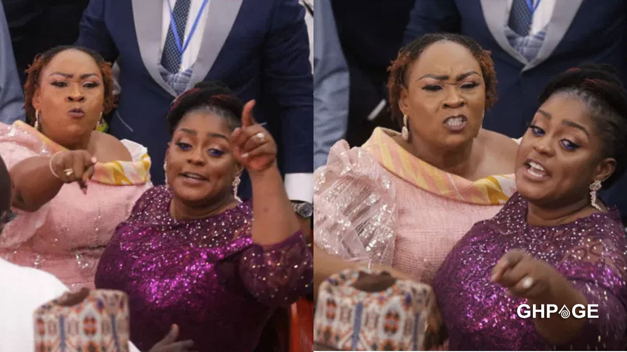 NPP MP Hawa Koomson shows karat skills; fight NDC MP’s in parliament ...