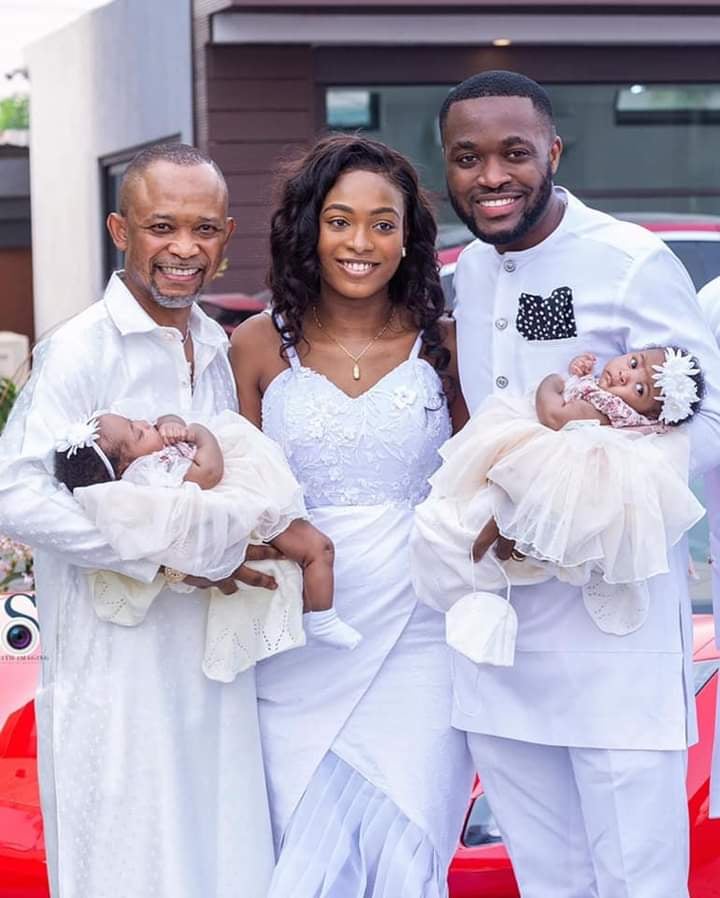 More photos of Kennedy Osei's twins with wife surfaces - GhPage