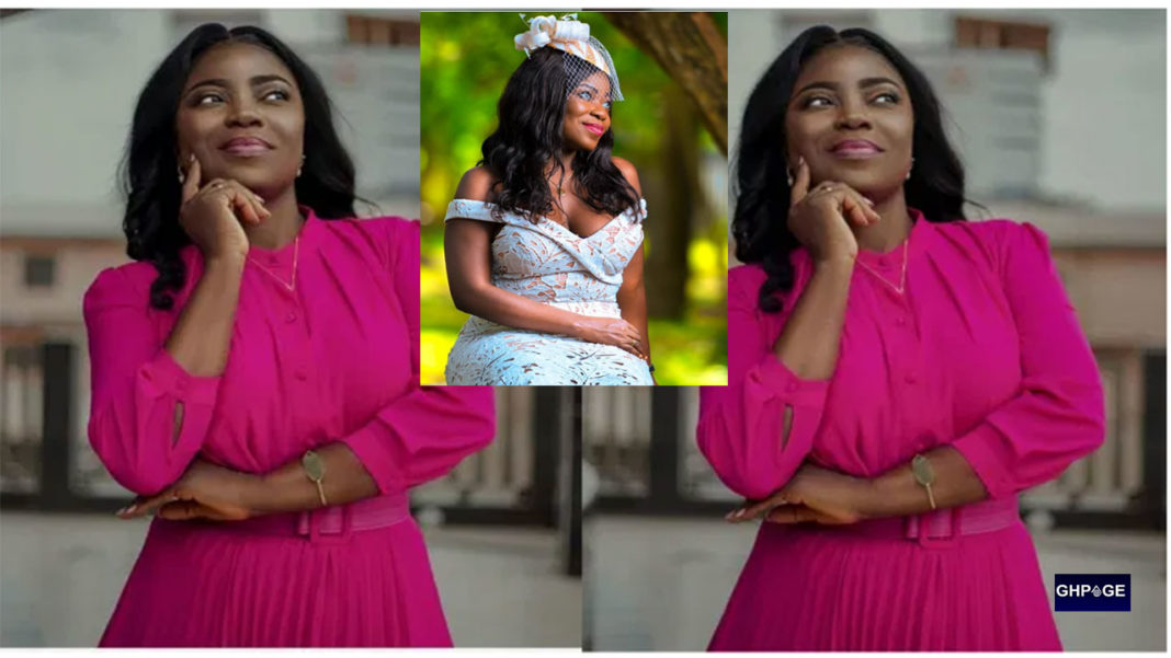 Afia Pokua shares beautiful Photo of her alleged secret wedding - GhPage