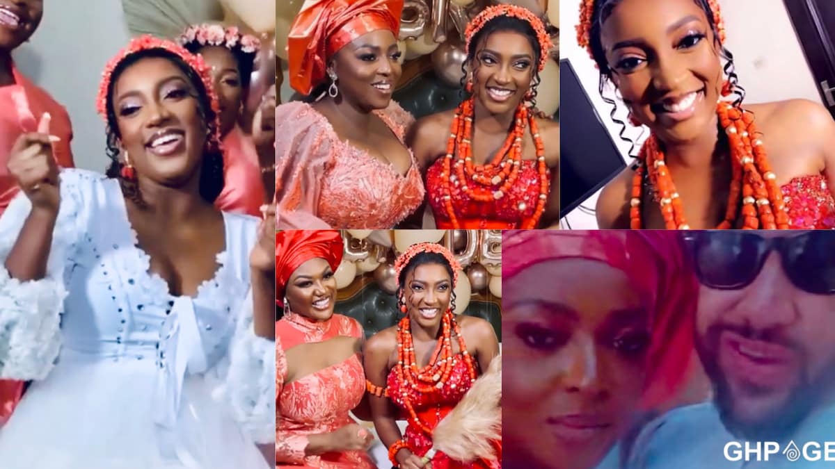 Roseline Okoro marries in a beautiful ceremony - GhPage