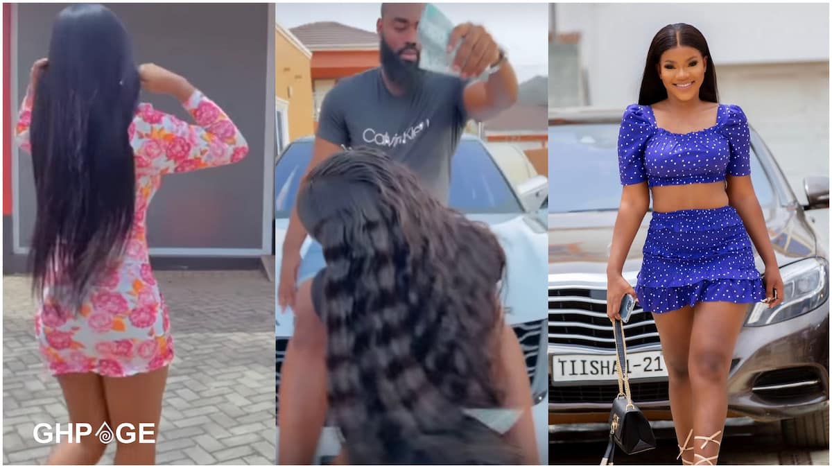 Zylofon Music's Tiisha wildly twerks on mystery boyfriend; shows her ...