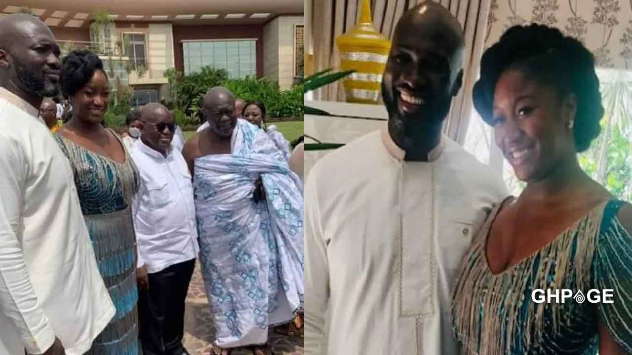 [Video] Akufo-Addo’s daughter, Edina Nana Dokua marries son of GIHOC ...